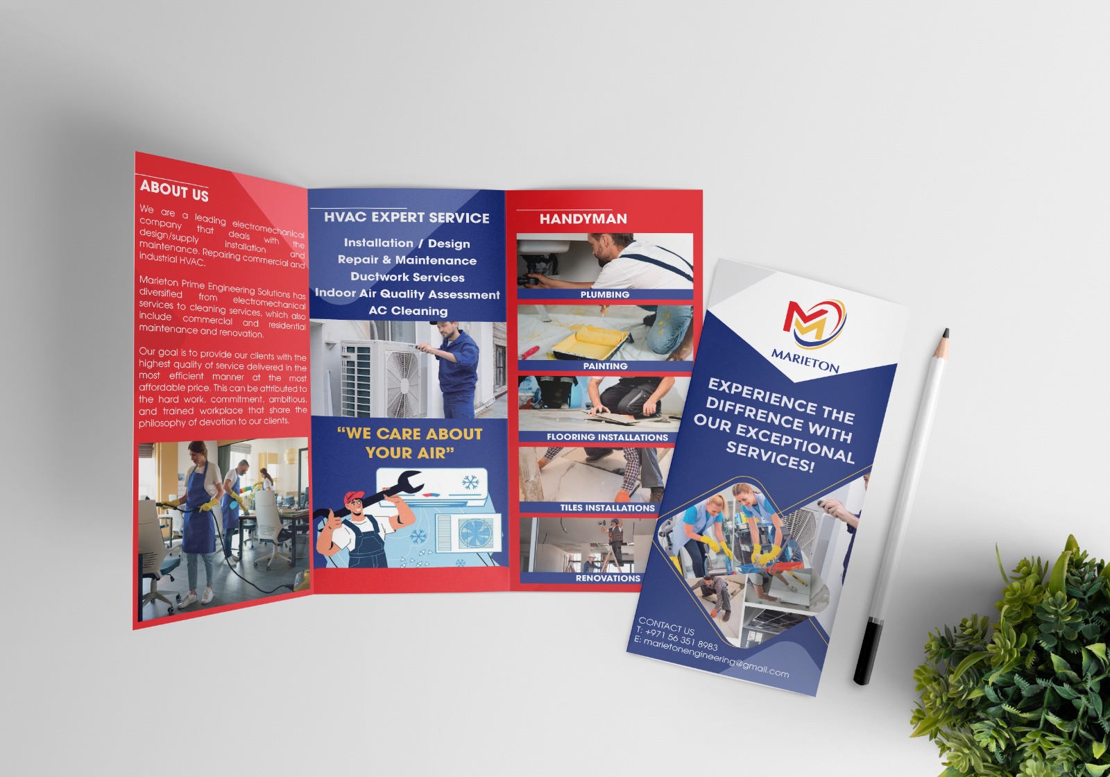 Folding Type Brochure – AST Advertising